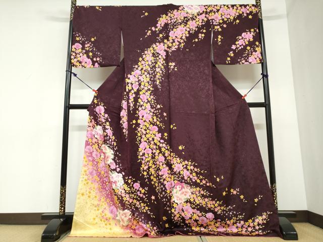 ■■■　サイズ　■■■ 身丈 172cm（肩から） 裄丈 71cm 袖丈 50cm　縫込み 5cm 袖幅 36.5cm 前幅 24cm 後幅 30cm 着物縫いこみ 内揚げ 6cm 裄 お袖側 約1cm　身頃側 約1cm ■■■　商品詳細　...