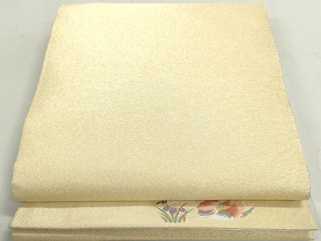 ■■■　サイズ　■■■ 長さ 420cm 幅 30.5cm程 ■■■　商品詳細　■■■ 【正絹】 詳細に関しましては、画像をご確認ください。 大変上質な逸品になります。 お安く出品致しますので、是非この機会にいかがでしょうか？ ※2種類の太...