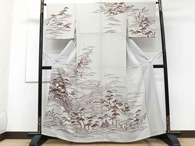 ■■■　サイズ　■■■ 身丈 160cm（肩から） 裄丈 65cm 袖丈 45cm　縫込み 4cm 袖幅 33.5cm 前幅 23cm 後幅 29cm 着物縫いこみ 内揚げ 3cm 裄 お袖側 約0cm　身頃側 約2.5cm ■■■　商品詳...