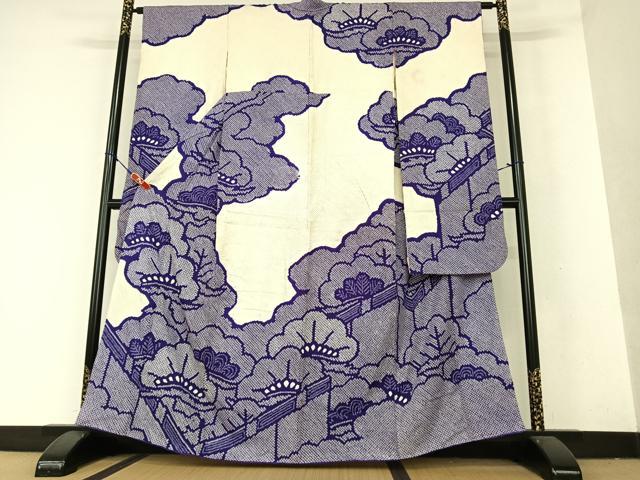 ■■■　サイズ　■■■ 身丈 161.5cm（肩から） 裄丈 62.5cm 袖丈 105cm　縫込み 3cm 袖幅 32cm 前幅 24cm 後幅 30cm 着物縫いこみ 内揚げ 3.5cm 裄 お袖側 約1cm　身頃側 約2cm ■■■　...