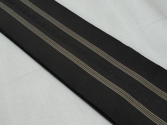 ■■■　サイズ　■■■ 長さ 392cm 幅 8.5cm程 ■■■　商品詳細　■■■ 【正絹】 詳細に関しましては、画像をご確認ください。 本場筑前博多織は、 福岡県福岡市博多区やその周辺で生産される絹織物です。 仏具のひとつである独鈷、華...