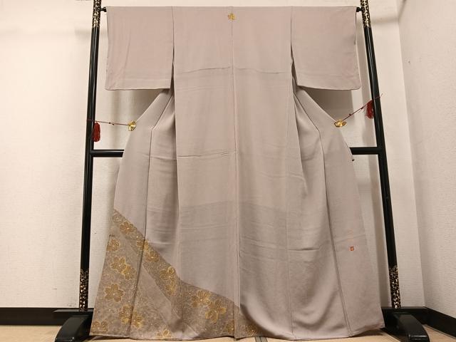 ■■■　サイズ　■■■ 身丈 162cm（肩から） 裄丈 64.5cm 袖丈 45.5cm　縫込み 4cm 袖幅 33cm 前幅 25cm 後幅 30.5cm 着物縫いこみ 内揚げ 1cm 裄 お袖側 約1cm　身頃側 約4cm ■■■　商...