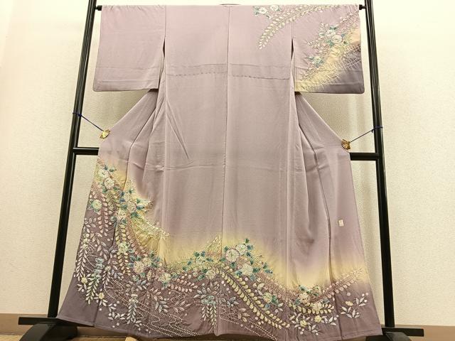 ■■■　サイズ　■■■ 身丈 159.5cm（肩から） 裄丈 67cm 袖丈 48cm　縫込み 5cm 袖幅 35cm 前幅 24.5cm 後幅 31.5cm 着物縫いこみ 内揚げ 0cm 裄 お袖側 約0cm　身頃側 約0cm ■■■　商...