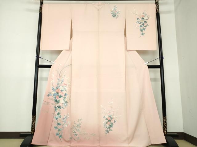 ■■■　サイズ　■■■ 身丈 169.5cm（肩から） 裄丈 69.5cm 袖丈 60cm　縫込み 3.5cm 袖幅 35cm 前幅 24.5cm 後幅 30.5cm 着物縫いこみ 内揚げ 3.5cm 裄 お袖側 約0cm　身頃側 約0cm...