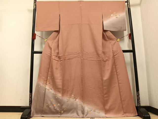 ■■■　サイズ　■■■ 身丈 167.5cm（肩から） 裄丈 66cm 袖丈 47cm　縫込み 2.5cm 袖幅 34cm 前幅 24cm 後幅 29.5cm 着物縫いこみ 内揚げ 3cm 裄 お袖側 約0cm　身頃側 約1cm ■■■　商...