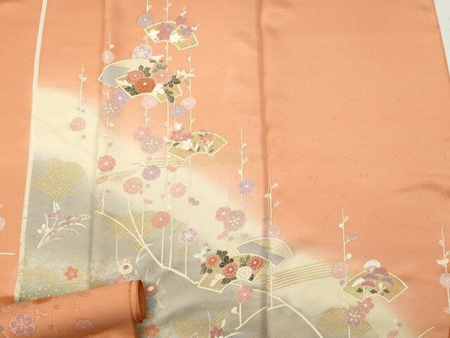 ■■■　サイズ　■■■ 長さ　　着尺分あり 幅　　　約37cm ■■■　商品詳細　■■■ 【正絹・未使用】 状態は特に目立ったシミ汚れなどもなく大変良い状態です。 大変上質な逸品になります。 お安く出品致しますので、是非この機会にいかがでし...