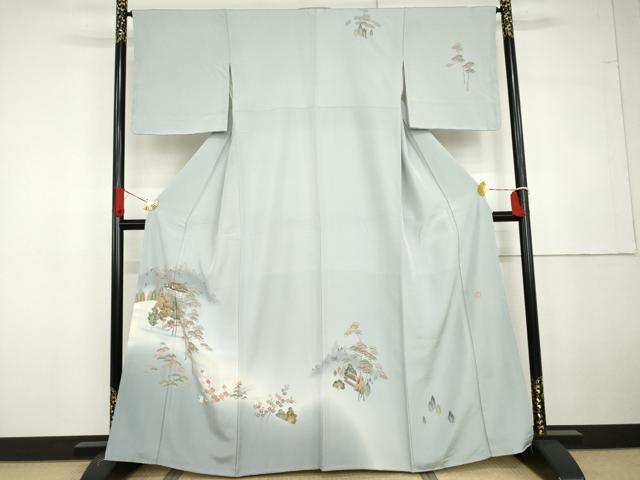 ■■■　サイズ　■■■ 身丈 161cm（肩から） 裄丈 65.5cm 袖丈 48cm　縫込み 4cm 袖幅 33.5cm 前幅 26cm 後幅 30cm 着物縫いこみ 内揚げ 4.5cm 裄 お袖側 約2cm　身頃側 約2.5cm ■■■...