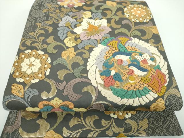 ■■■　サイズ　■■■ 長さ 442cm 幅 30.5cm程 ■■■　商品詳細　■■■ 【正絹】 状態は締めてはおりますが 特に目立ったシミ汚れなどもなく大変良い状態です。 大変上質な逸品になります。 お安く出品致しますので、是非この機会に...