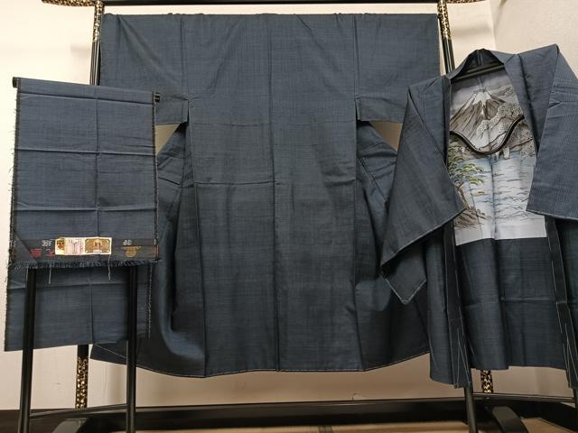 ■■■　サイズ　■■■ 【着物】 身丈 139.5cm（肩から） 裄丈 69.5cm 袖丈 47.5cm　縫込み 0cm 袖幅 35cm 前幅 26cm 後幅 30cm 着物縫いこみ 内揚げ 6cm 裄 お袖側 約0cm　身頃側 約0cm ...