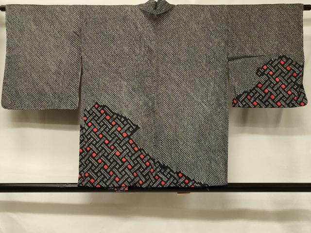 ■■■　サイズ　■■■ 身丈 77cm（肩から） 裄丈 64.5cm 袖丈 46cm　縫込み 3.5cm 袖幅 32.5cm 前幅 18cm 後幅 30cm 裄 お袖側 約2cm　身頃側 約1.5cm ■■■　商品詳細　■■■ 【正絹・未使...