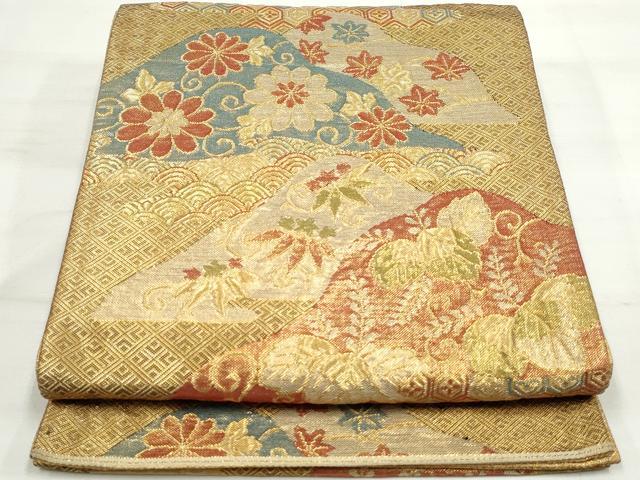 ■■■　サイズ　■■■ 長さ 428cm 幅 30cm程 ■■■　商品詳細　■■■ 【正絹・芯なし・関西仕立て】 詳細に関しましては、画像をご確認ください。 大変上質な逸品になります。 お安く出品致しますので、是非この機会にいかがでしょうか...