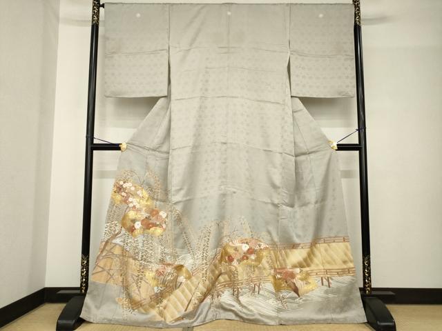 ■■■　サイズ　■■■ 身丈 168cm（肩から） 裄丈 66cm 袖丈 53cm　縫込み 7cm 袖幅 34cm 前幅 25cm 後幅 30cm 着物縫いこみ 内揚げ 2cm 裄 お袖側 約2cm　身頃側 約1cm ■■■　商品詳細　■■...