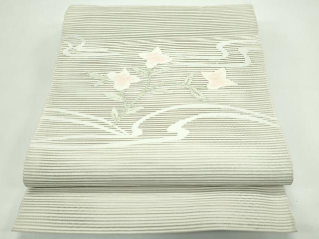 ■■■　サイズ　■■■ 長さ 353cm 幅 30cm程 ■■■　商品詳細　■■■ 【正絹】 状態は接写画像のように表地所々に汚れがございます。 大変上質な逸品になりますのでぜひお手入れをされてお召しになられてはいかがでしょうか。 お安く出...