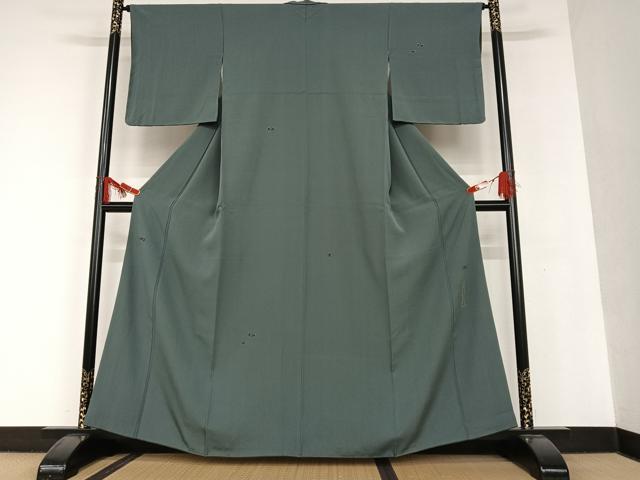 ■■■　サイズ　■■■ 身丈 160cm（肩から） 裄丈 65.5cm 袖丈 50cm　縫込み 7cm 袖幅 34cm 前幅 23.5cm 後幅 29cm 着物縫いこみ 内揚げ 0cm 裄 お袖側 約2.5cm　身頃側 約4cm ■■■　商...