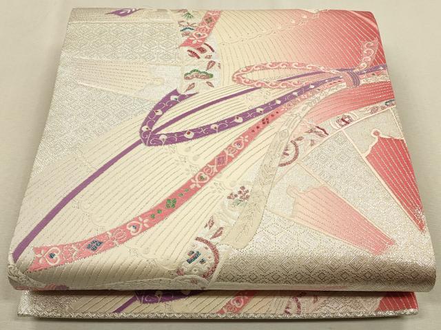■■■　サイズ　■■■ 長さ 430cm 幅 30cm程 ■■■　商品詳細　■■■ 【正絹・関西仕立て】 詳細に関しましては、画像をご確認ください。 大変上質な逸品になります。 お安く出品致しますので、是非この機会にいかがでしょうか？ ■■...