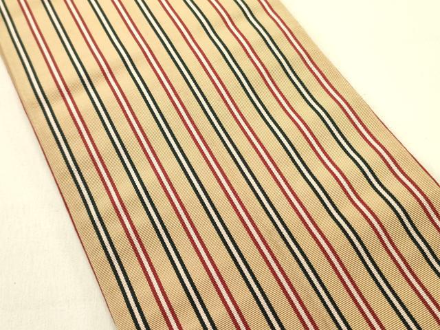 ■■■　サイズ　■■■ 長さ 336cm 幅 15cm程 ■■■　商品詳細　■■■ 【正絹】 詳細に関しましては、画像をご確認ください。 本場筑前博多織は、 福岡県福岡市博多区やその周辺で生産される絹織物です。 仏具のひとつである独鈷、華皿...