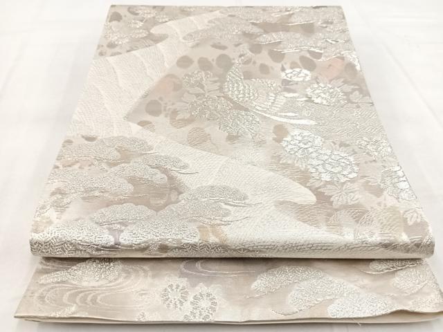 ■■■　サイズ　■■■ 長さ 424cm 幅 30.5cm程 ■■■　商品詳細　■■■ 【正絹・芯なし】 詳細に関しましては、画像をご確認ください。 大変上質な逸品になります。 お安く出品致しますので、是非この機会にいかがでしょうか？ ■■...