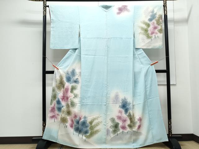 ■■■　サイズ　■■■ 身丈 163cm（肩から） 裄丈 66cm 袖丈 51cm　縫込み 4cm 袖幅 33cm 前幅 25.5cm 後幅 30cm 着物縫いこみ 内揚げ 0cm 裄 お袖側 約2cm　身頃側 約1cm ■■■　商品詳細　...