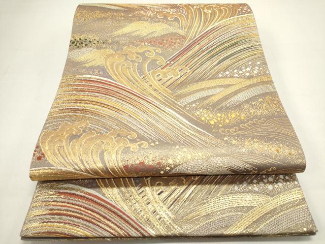 ■■■　サイズ　■■■ 長さ 438cm 幅 31cm程 ■■■　商品詳細　■■■ 【正絹】 詳細に関しましては、画像をご確認ください。 大変上質な逸品になります。 お安く出品致しますので、是非この機会にいかがでしょうか？ ■■■　注意事項...