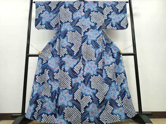 ■■■　サイズ　■■■ 身丈 165cm（肩から） 裄丈 68.5cm 袖丈 44cm　縫込み 2.5cm 袖幅 36cm 前幅 24.5cm 後幅 30.5cm 着物縫いこみ 内揚げ 0cm 裄 お袖側 約0cm　身頃側 約3cm ■■■...