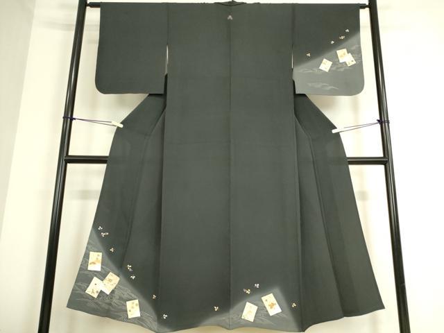 ■■■　サイズ　■■■ 身丈 144cm（肩から） 裄丈 64.5cm 袖丈 49cm　縫込み 6cm 袖幅 33.5cm 前幅 23cm 後幅 29cm 着物縫いこみ 内揚げ 13cm 裄 お袖側 約1cm　身頃側 約4.5cm ■■■　...