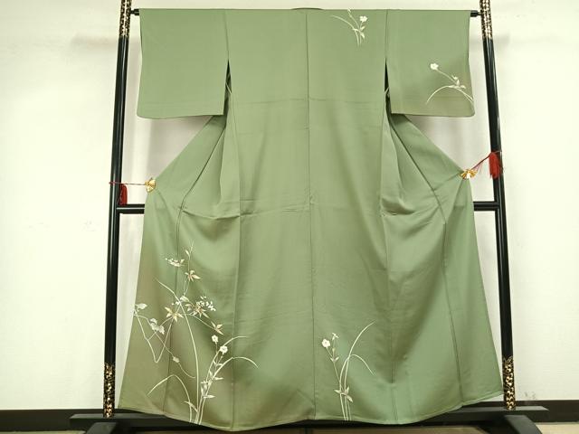 ■■■　サイズ　■■■ 身丈 157cm（肩から） 裄丈 64cm 袖丈 45cm　縫込み 7cm 袖幅 32cm 前幅 25cm 後幅 30cm 着物縫いこみ 内揚げ 8cm 裄 お袖側 約4cm　身頃側 約4cm ■■■　商品詳細　■■...