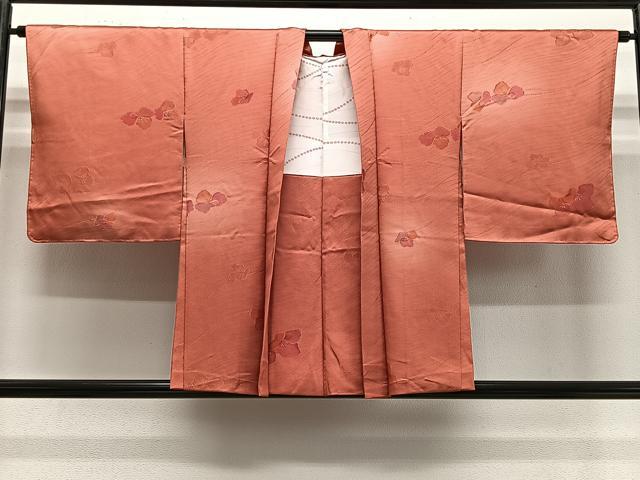 ■■■　サイズ　■■■ 身丈 77.5cm（肩から） 裄丈 63.5cm 袖丈 47.5cm　縫込み 3cm 袖幅 33cm 前幅 17cm 後幅 28.5cm 裄 お袖側 約1cm　身頃側 約1.5cm ■■■　商品詳細　■■■ 【正絹・...