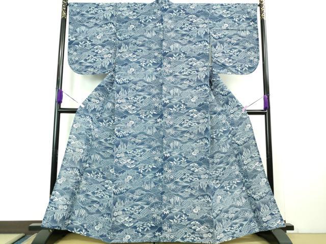 ■■■　サイズ　■■■ 身丈 160cm（肩から） 裄丈 67cm 袖丈 53cm　縫込み 3cm 袖幅 34cm 前幅 29.5cm 後幅 32.5cm 着物縫いこみ 内揚げ 0cm 裄 お袖側 約 3cm　身頃側 約 3cm ■■■　商...