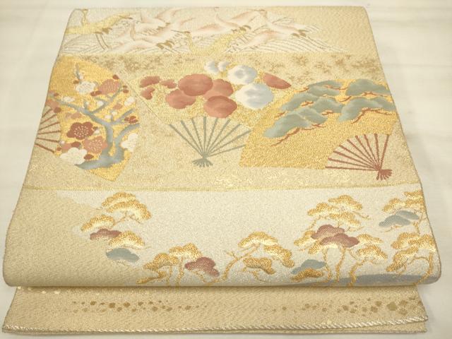 ■■■　サイズ　■■■ 長さ 432cm 幅 31cm程 ■■■　商品詳細　■■■ 【正絹・関西仕立て】 詳細に関しましては、画像をご確認ください。 大変上質な逸品になります。 お安く出品致しますので、是非この機会にいかがでしょうか？ ■■...