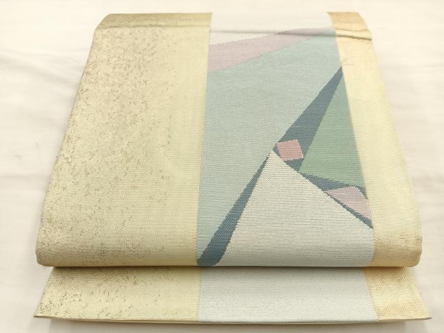 ■■■　サイズ　■■■ 長さ 432cm 幅 30.5cm程 ■■■　商品詳細　■■■ 【正絹】 状態は接写画像のように 柄止まり・たれ先に薄い汚れがございますが その他特に目立ったシミ汚れなどもなく大変良い状態です。 大変上質な逸品になり...