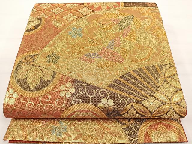 ■■■　サイズ　■■■ 長さ 436cm 幅 30.5cm程 ■■■　商品詳細　■■■ 【正絹】 詳細に関しましては、画像をご確認ください。 大変上質な逸品になります。 お安く出品致しますので、是非この機会にいかがでしょうか？ ■■■　注意...