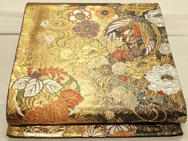 ■■■　サイズ　■■■ 長さ 424cm 幅 32.5cm程 ■■■　商品詳細　■■■ 【正絹】 詳細に関しましては、画像をご確認ください。 大変上質な逸品になります。 お安く出品致しますので、是非この機会にいかがでしょうか？ ■■■　注意...