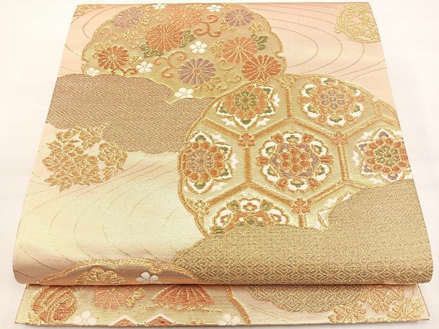 ■■■　サイズ　■■■ 長さ 394cm 幅 31cm程 ■■■　商品詳細　■■■ 【正絹・芯なし】 詳細に関しましては、画像をご確認ください。 大変上質な逸品になります。 お安く出品致しますので、是非この機会にいかがでしょうか？ ※汚れ等...