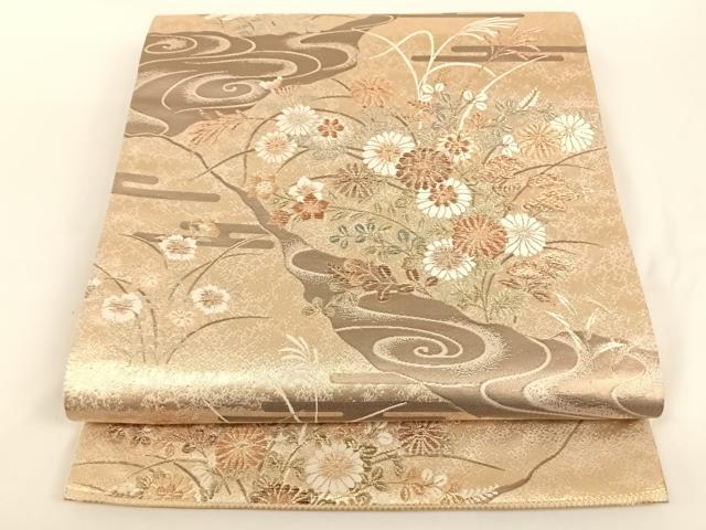■■■　サイズ　■■■ 長さ 432cm 幅 31cm程 ■■■　商品詳細　■■■ 【正絹・芯なし・関西仕立て】 詳細に関しましては、画像をご確認ください。 大変上質な逸品になります。 お安く出品致しますので、是非この機会にいかがでしょうか...