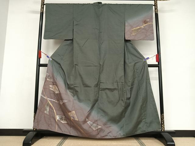 ■■■　サイズ　■■■ 身丈 160cm（肩から） 裄丈 67cm 袖丈 49cm　縫込み 2cm 袖幅 34.5cm 前幅 24.5cm 後幅 30cm 着物縫いこみ 内揚げ 7cm 裄 お袖側 約2cm　身頃側 約3cm ■■■　商品詳...