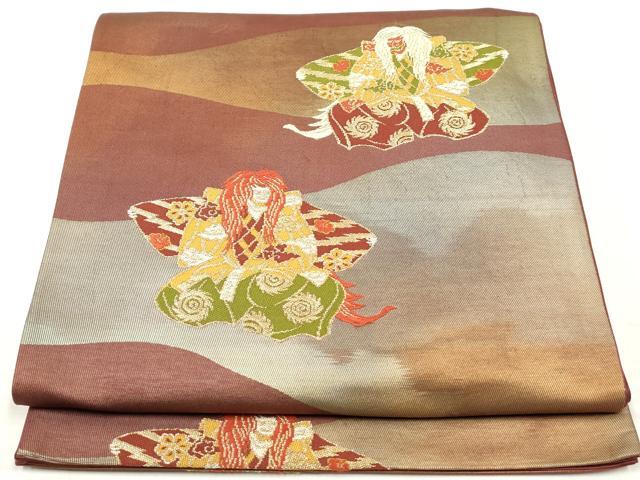 ■■■　サイズ　■■■ 長さ 402cm 幅 30cm程 ■■■　商品詳細　■■■ 【正絹・芯なし】 詳細に関しましては、画像をご確認ください。 大変上質な逸品になります。 お安く出品致しますので、是非この機会にいかがでしょうか？ ■■■　...