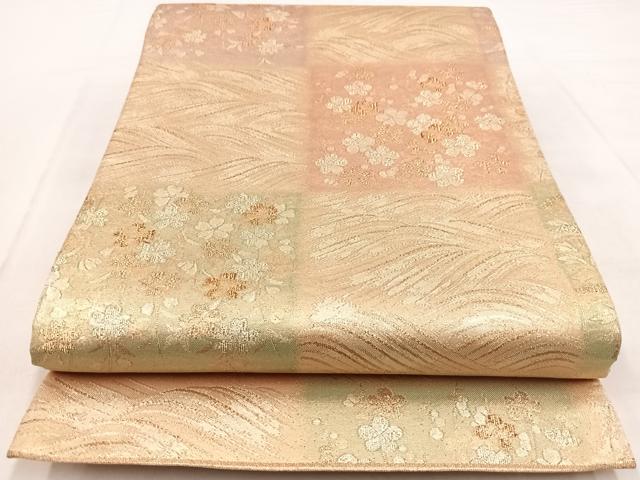 ■■■　サイズ　■■■ 長さ 430cm 幅 31cm程 ■■■　商品詳細　■■■ 【正絹】 詳細に関しましては、画像をご確認ください。 大変上質な逸品になります。 お安く出品致しますので、是非この機会にいかがでしょうか？ ■■■　注意事項...