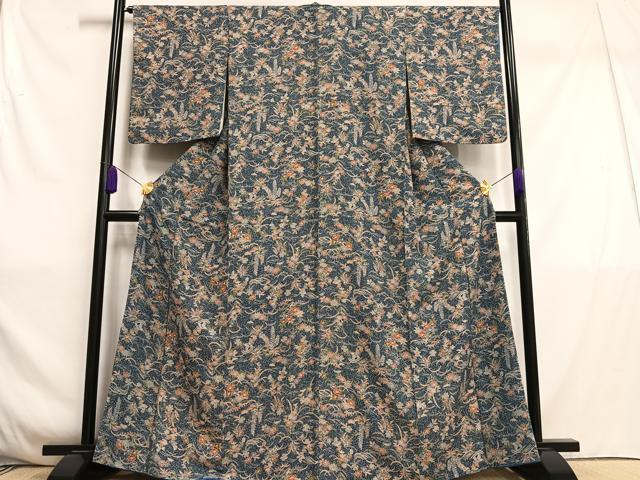 ■■■　サイズ　■■■ 身丈 164cm（肩から） 裄丈 66cm 袖丈 53cm　縫込み 4cm 袖幅 33cm 前幅 23cm 後幅 31cm 着物縫いこみ 内揚げ 0cm 裄 お袖側 約2cm　身頃側 約2cm ■■■　商品詳細　■■...