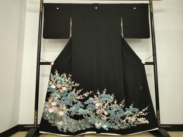 ■■■　サイズ　■■■ 身丈 158cm（肩から） 裄丈 66cm 袖丈 48cm　縫込み 4.5cm 袖幅 34cm 前幅 26cm 後幅 30cm 着物縫いこみ 内揚げ 3cm 裄 お袖側 約1cm　身頃側 約3cm ■■■　商品詳細　...