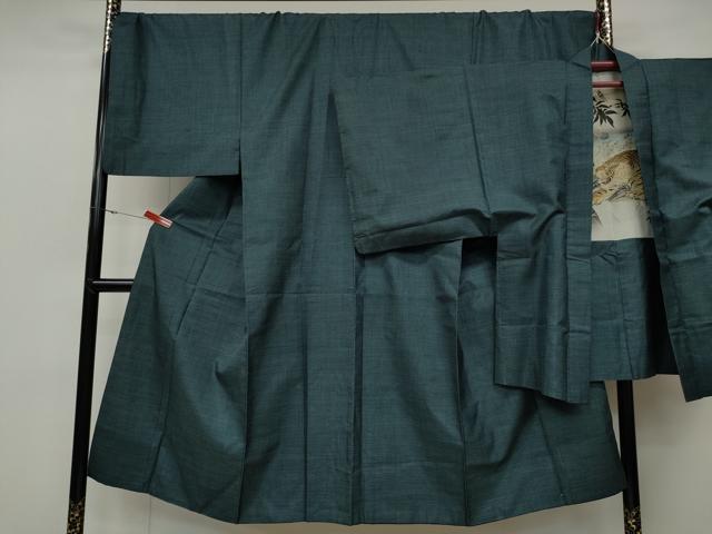 ■■■　サイズ　■■■ 【着物】 身丈 140cm（肩から） 裄丈 72cm 袖丈 49cm　縫込み 6cm 袖幅 38cm 前幅 26cm 後幅 30cm 着物縫いこみ 内揚げ 7cm 裄 お袖側 約2cm　身頃側 約4cm 【羽織】 身...