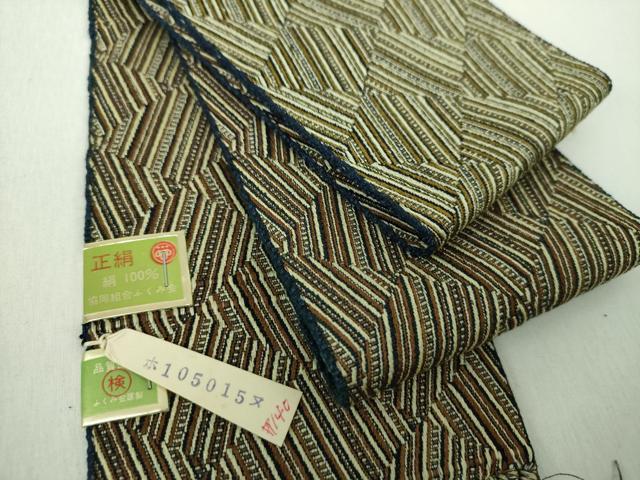 ■■■　サイズ　■■■ 長さ 394cm 幅 9cm程 ■■■　商品詳細　■■■ 【正絹・未使用】 状態は一度も締めておらず 特に目立ったシミ汚れなどもなく大変良い状態です。 大変上質な逸品になります。 お安く出品致しますので、是非この機会...