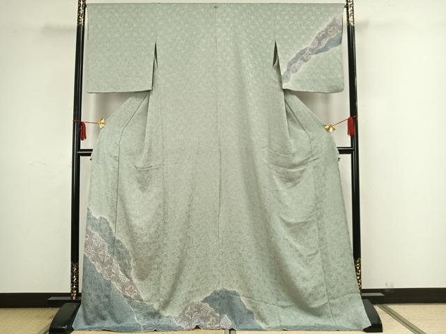 ■■■　サイズ　■■■ 身丈 172cm（肩から） 裄丈 67cm 袖丈 48cm　縫込み 4cm 袖幅 35cm 前幅 28cm 後幅 32cm 着物縫いこみ 内揚げ 0cm 裄 お袖側 約1cm　身頃側 約3cm ■■■　商品詳細　■■...