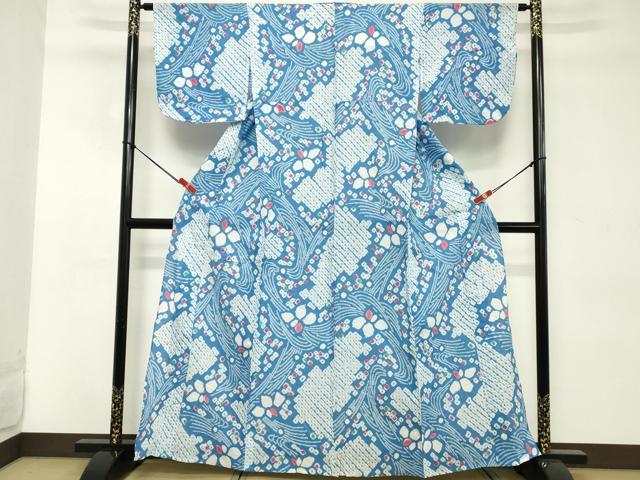 ■■■　サイズ　■■■ 身丈 162cm（肩から） 裄丈 64cm 袖丈 44cm　縫込み 4.5cm 袖幅 33cm 前幅 25cm 後幅 31cm 着物縫いこみ 内揚げ 0cm 裄 お袖側 約1.5cm　身頃側 約2cm ■■■　商品詳...
