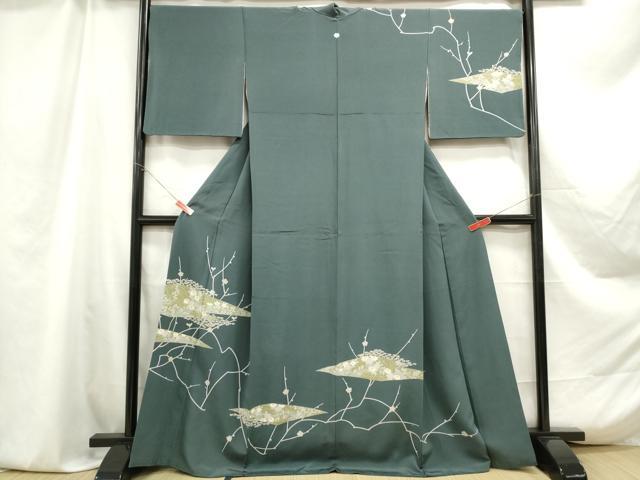 ■■■　サイズ　■■■ 身丈 168cm（肩から） 裄丈 67cm 袖丈 49cm　縫込み 3cm 袖幅 34cm 前幅 26cm 後幅 30cm 着物縫いこみ 内揚げ 3cm 裄 お袖側 約2cm　身頃側 約0cm ■■■　商品詳細　■■...