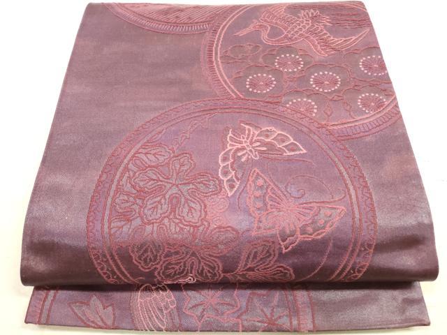 ■■■　サイズ　■■■ 長さ 416cm 幅 30.5cm程 ■■■　商品詳細　■■■ 【正絹・芯なし】 詳細に関しましては、画像をご確認ください。 大変上質な逸品になります。 お安く出品致しますので、是非この機会にいかがでしょうか？ ■■...