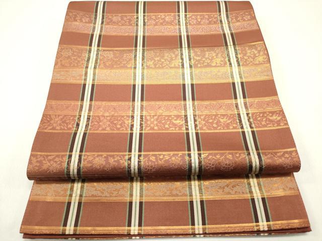 ■■■　サイズ　■■■ 長さ 424cm 幅 30.5cm程 ■■■　商品詳細　■■■ 【正絹・芯なし】 詳細に関しましては、画像をご確認ください。 大変上質な逸品になります。 お安く出品致しますので、是非この機会にいかがでしょうか？ ■■...