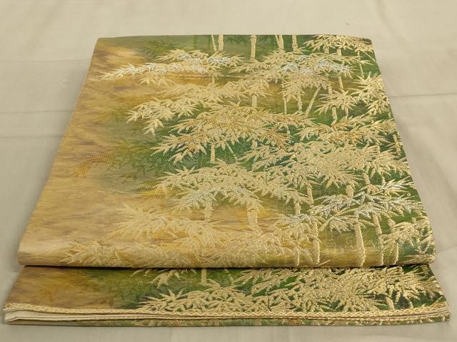 ■■■　サイズ　■■■ 長さ 402cm 幅 30cm程 ■■■　商品詳細　■■■ 【正絹・芯なし】 詳細に関しましては、画像をご確認ください。 大変上質な逸品になります。 お安く出品致しますので、是非この機会にいかがでしょうか？ ※汚れ等...