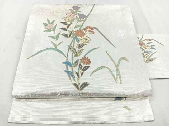 ■■■　サイズ　■■■ 長さ 353.5cm 幅 31cm程 ■■■　商品詳細　■■■ 【正絹】 詳細に関しましては、画像をご確認ください。 大変上質な逸品になります。 お安く出品致しますので、是非この機会にいかがでしょうか？ ■■■　注意...