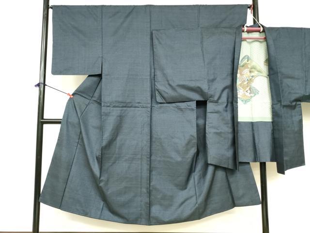 ■■■　サイズ　■■■ 【着物】 身丈 140.5cm（肩から） 裄丈 64cm 袖丈 48.5cm　縫込み 4.5cm 袖幅 32cm 前幅 24.5cm 後幅 30cm 着物縫いこみ 内揚げ 7cm 裄 お袖側 約3cm　身頃側 約4c...