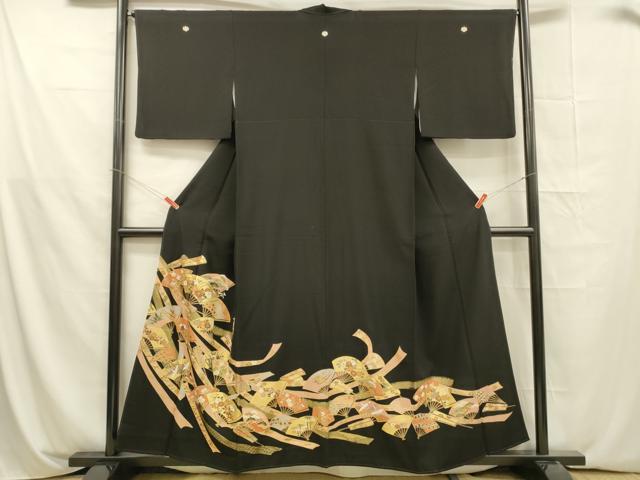 ■■■　サイズ　■■■ 身丈 155cm（肩から） 裄丈 65.5cm 袖丈 46cm　縫込み 7cm 袖幅 33cm 前幅 24.5cm 後幅 30cm 着物縫いこみ 内揚げ 7cm 裄 お袖側 約3cm　身頃側 約4.5cm ■■■　商...